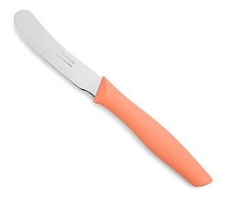 Arcos Nova - Buttermesser - Klinge Nitrum Edelstahl 70 mm - HandGriff Polypropylen Coral