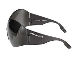 Balenciaga Unisex Sunglasses Balenciaga Bb0180s 001 Grey 99-1-110 Nylon Fiber