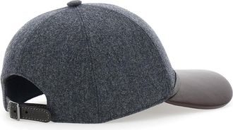 Brunello Cucinelli MCAP90223 Baseball Cap - Gray