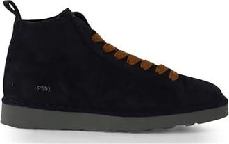 Panchic Bottines &agrave; lacets P001 en daim | 5BPUSP001M02501722246 SBLBR BLEU FONC&Eacute;, bleu fonc&eacute;, 44 EU