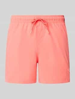 Jack & Jones Straight Fit Badeshorts mit Logo-Detail Modell Maui