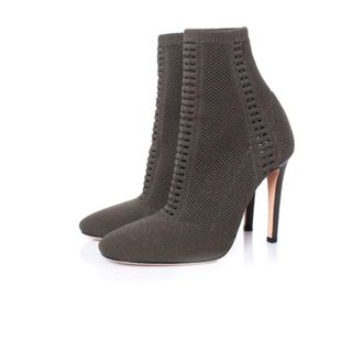 Gianvito Rossi Vires knitted ankle boots Size 35