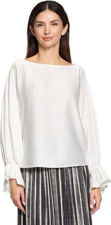 Betty Barclay Satinbluse Damen Satin-Bluse mit U-Boot-Ausschnitt