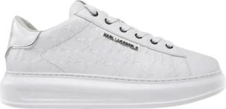 Karl Lagerfeld Homme, Chaussures, Blanc, Taille: 42 EU Kapri Baskets