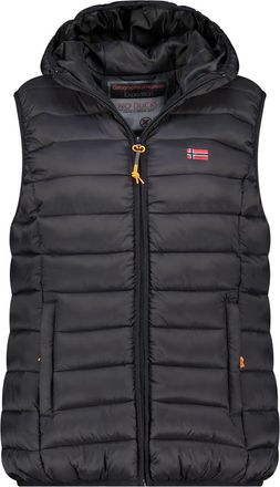 Geographical Norway Damen Vatikolorama_Lady_Hood Damenweste, Schwarz, 42