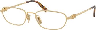 Miu Miu MU 52Zv Rahmen - - Accessories - unisex - Gelb - 53 MM