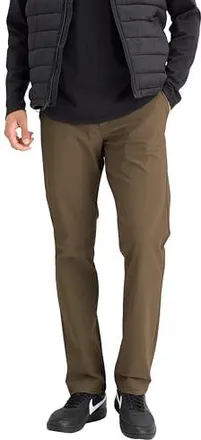 Dockers GO AIRWEAVE Chino Slim Pantalon Actif, Otter, 33W / 30L pour des Hommes