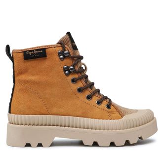 Pepe Jeans London Schn&uuml;rschuhe Pepe Jeans Ascot Desert PLS50429 Braun
