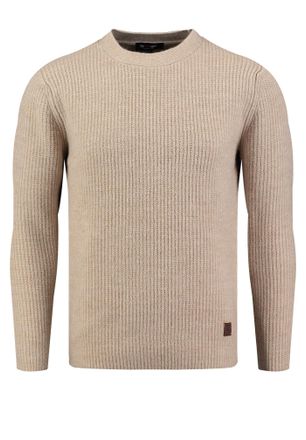 Key Largo Key Largo Herren KLGLASGOW Round Pullover, beige (1004), XL