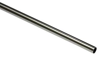 Gardinia Gardinenstange &Oslash; 12 mm Edelstahl 120 cm