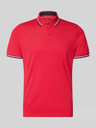 Ragman Modern Fit Poloshirt mit Logo-Print Modell Keep Dry