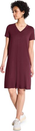 Street One Damen Jersey-Kleid in Unifarbe