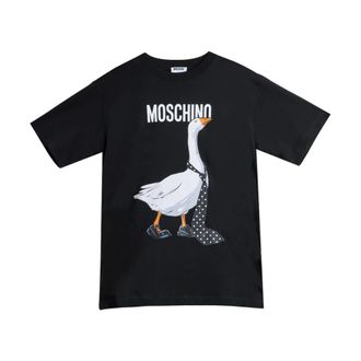 Moschino Tshirt Oca - - Tops - Herren - Blau - M