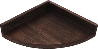 NUOBESTY Schwebendes Wandregal Klein Rustikales Eckwandregal Platzsparendes Badezimmer und K&uuml;chenregal Wandmontiertes Aufbewahrungsboard