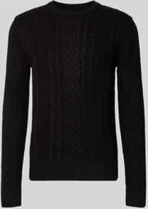 Jack & Jones Strickpullover mit gerippten Abschlüssen Modell PAUL