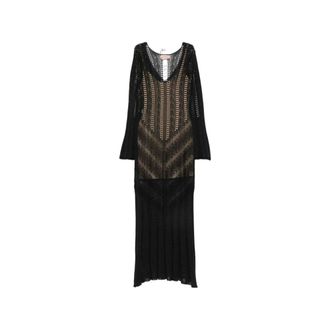 Twinset Femme, Robes, Noir, Taille: 40 FR Abito Lungo