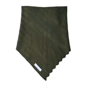 Jacquemus Le Chale Chevron Schal - - Accessories - Herren - Gr&uuml;n - ONE SIZE