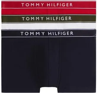 Tommy Hilfiger Lot de 3 cale&ccedil;ons en coton m&eacute;lang&eacute;