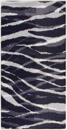 Monari Monari Schal Mit Schmucksteinen blau