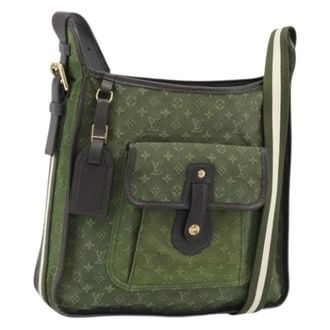 Louis Vuitton Pre-owned Monogram Mini Canvas Schultertasche - - Pre-owned - Damen - Gr&uuml;n - ONE SIZE