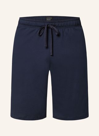Schiesser Schlafshorts Mix+Relax blau