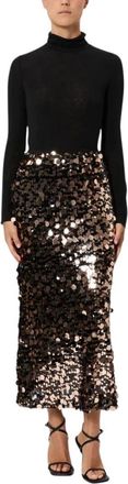 Pink Memories Femme, Jupes, Multicolore, Taille: 42 FR 11914Paillettes Skirt