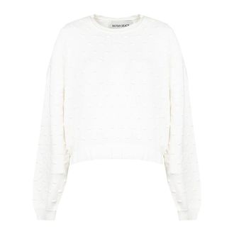 Silvian Heach Pull col rond - Femme - Pulls - Blanc - Taille: 40 FR