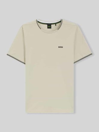 HUGO BOSS Regular Fit T-Shirt aus Baumwoll-Mix Modell TAUL