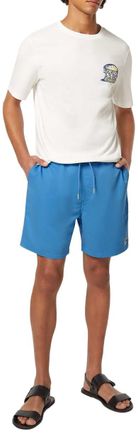 Scotch & Soda Printed Mid-Length Swimshort