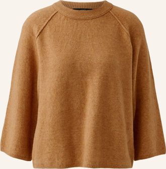 Oui Pullover braun