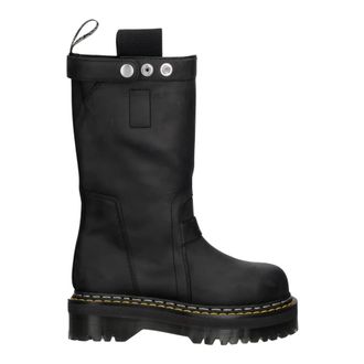 Rick Owens Quad Sole Pull-On Stiefel - - Shoes - Damen - Schwarzk - 40 EU