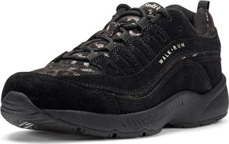 Easy Spirit Femme Romy43 Basket, Motif léopard Noir, 41.5 EU Large