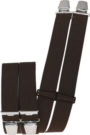 Harrys-Collection Herren Hosentr&auml;ger 2 Gr&ouml;&szlig;en gro&szlig;er Farbauswahl, Gr&ouml;&szlig;en:130 cm, Farben:braun