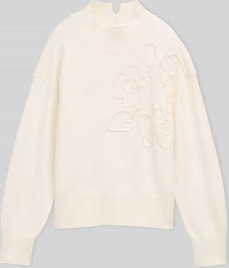 Tom Tailor Pullover mit plastischer Stickerei