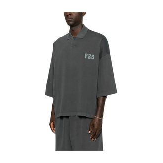 Fear of God Homme, Tops, Gris, Taille: 2XL Polo