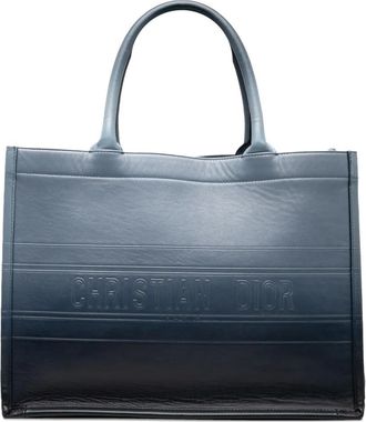 Dior sac à main Book médium (2021) - Bleu