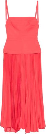 Acler Leasgli Midikleid - Rot