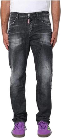 Dsquared2 Jean Coton D&eacute;lav&eacute; - Homme - Jeans - Noir - Taille: XS