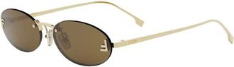 Fendi Damen, Accessories, Gelb, 54 MMGr&ouml;&szlig;e