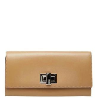 Fendi Porte-monnaie Vintage Pre-owned - Femme - Pre-owned - Brun - Taille: ONE Size