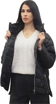 Emme Di Marella Emme DI Marella, Femme, Vestes, Noir, Taille: 38 FR Puffer Jacket