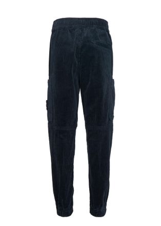 Stone Island Boys Kids Trousers Blue Cotton; Lyocell; Elastane