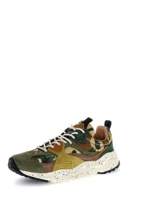 Flower Mountain Wave Wildleder Herren Camouflage Sneakers