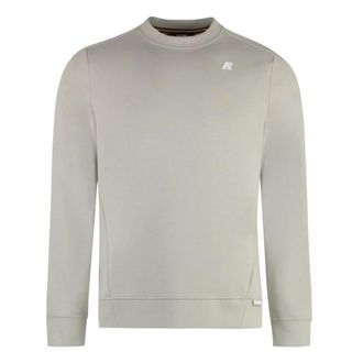K-Way Medine Logo-Sweatshirt - - Sweatshirts & Hoodies - Herren - Beige - XL