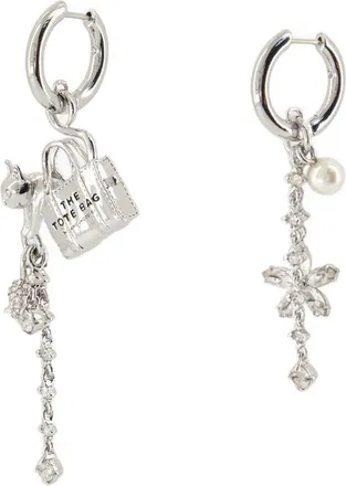 Marc Jacobs Charm Dangle Earrings - Silver