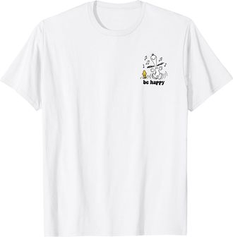 Peanuts Snoopy Woodstock Sei Happy Dance T-Shirt