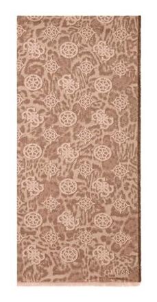 Guess &eacute;charpe Scarf 70X180 Brown cuivr&eacute;