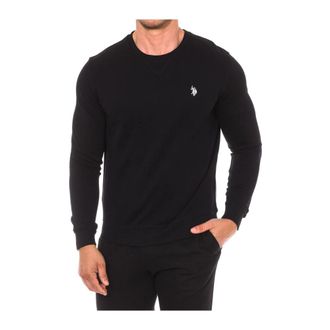 U.S.Polo Association Rundhalsausschnitt Sweatshirt - - Sweatshirts & Hoodies - Herren - Schwarzk - L