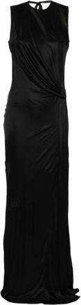 Elisabetta Franchi Femme, Robes, Noir, Taille: 38 FR Maxi Robes