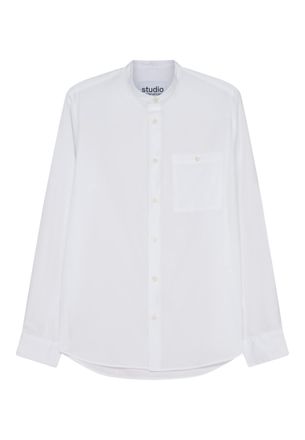 Seidensticker Studio Unisex Regular Fit Langarm Hemd, Weiß, XL